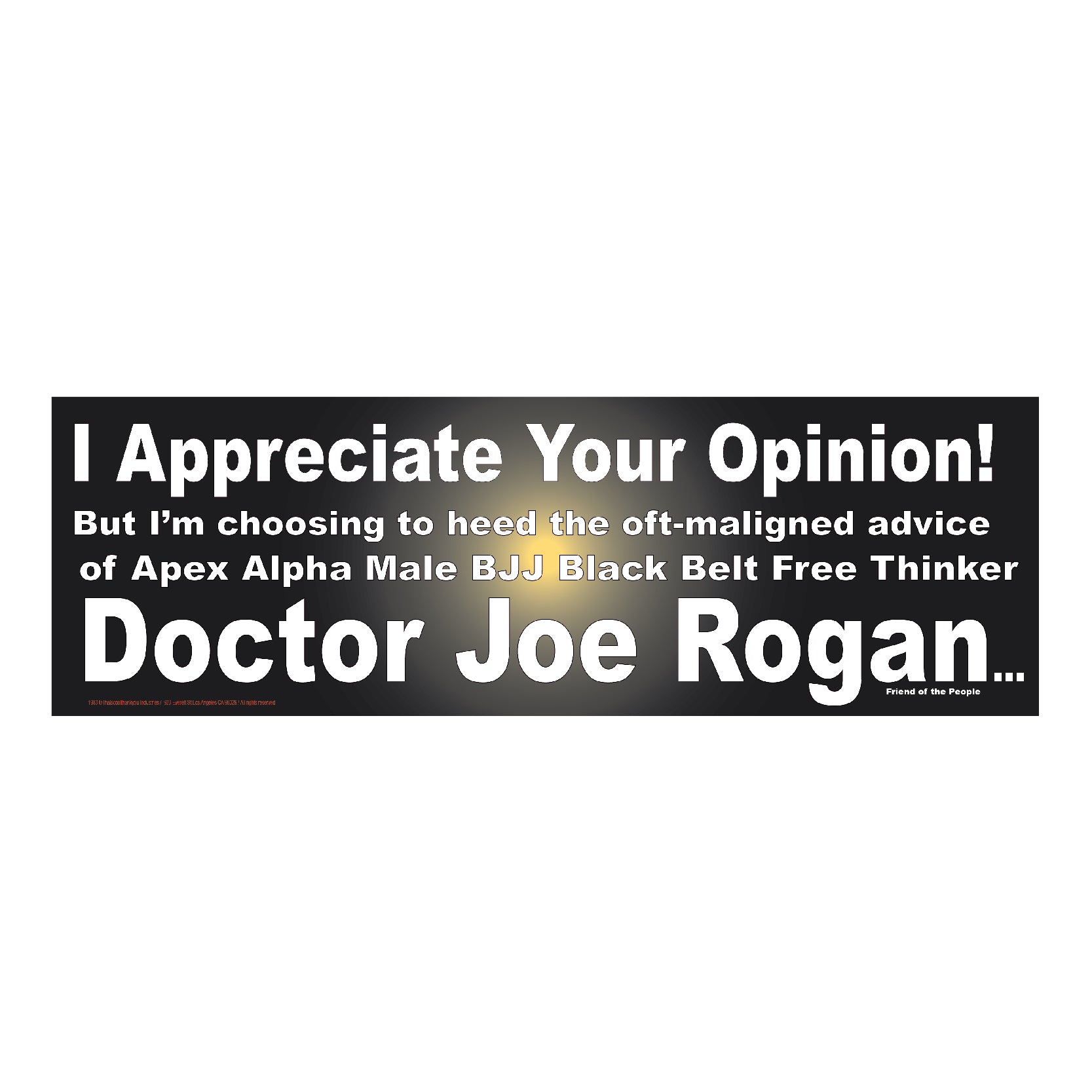ROGAN Sticker – That's Cool Thank You
